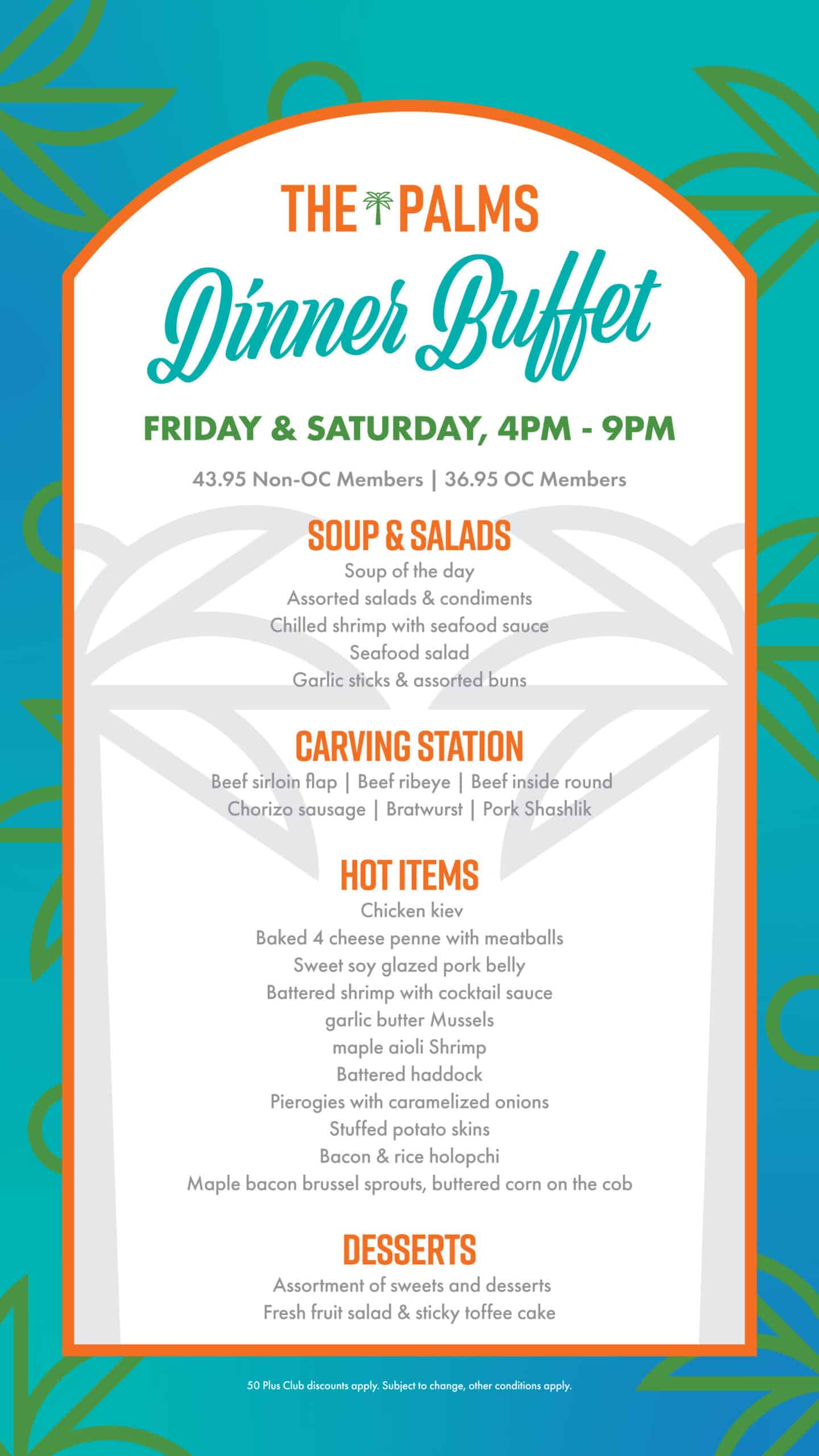 The Palms Buffet - South Beach Casino And Resort